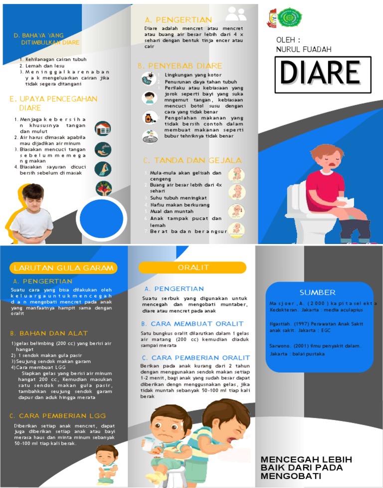 Leaflet Diare | PDF