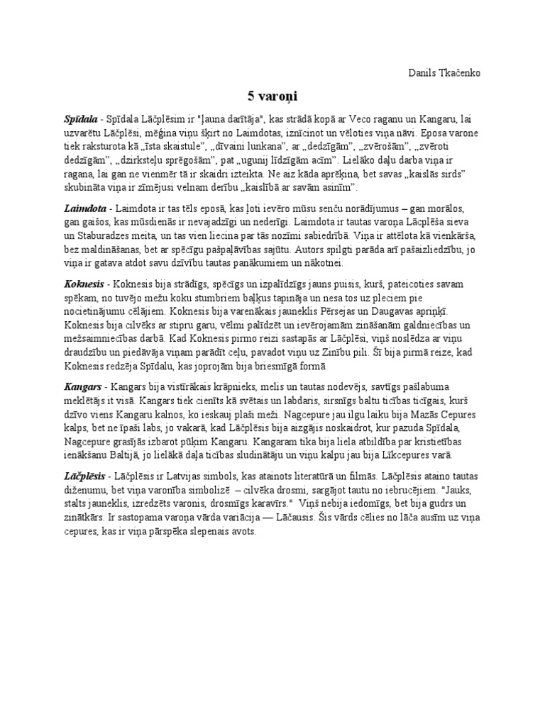 5 Varoni Danils | PDF