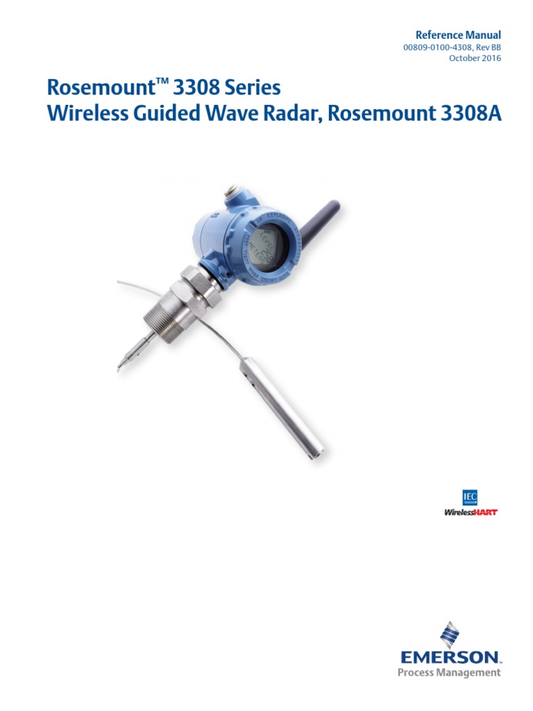 Rosemount 3308 Series Wireless Guided Wave Radar, Rosemount 3308A | PDF ...