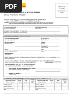 3 - Contoh Borang Permohonan Kerja | PDF
