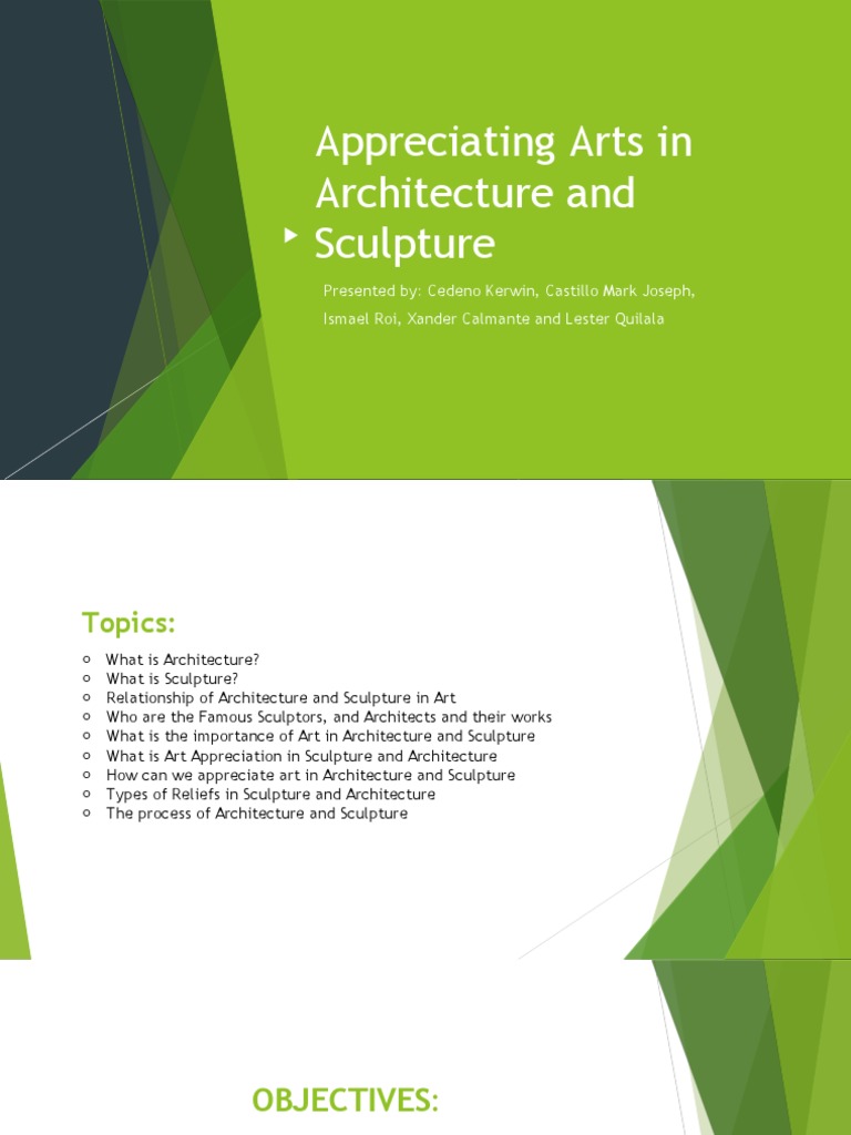 (Revised) Appreciating Arts in Architecture and Sculpture | PDF ...