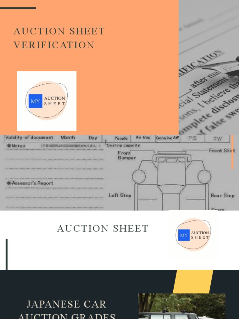 Auction Sheet Verification | PDF | Business