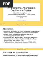 Hydrothermal Alteration and Alteration Types | PDF | Minerals | Rock ...
