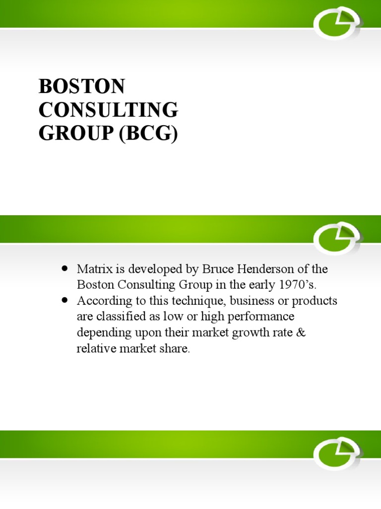 Boston Consulting Group (BCG) | PDF | Business Economics | Economics