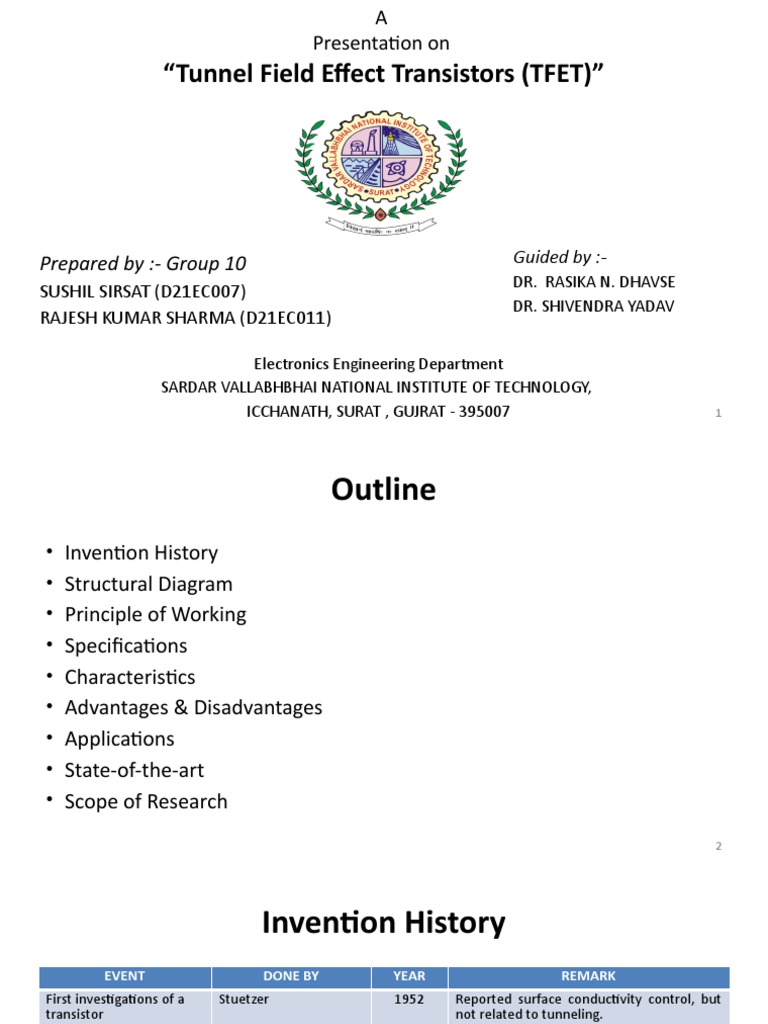 TFET | PDF | Field Effect Transistor | Mosfet
