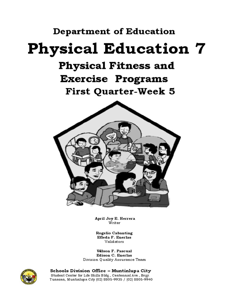 Physical Education 7: Physical Fitness and Exercise Programs | PDF ...