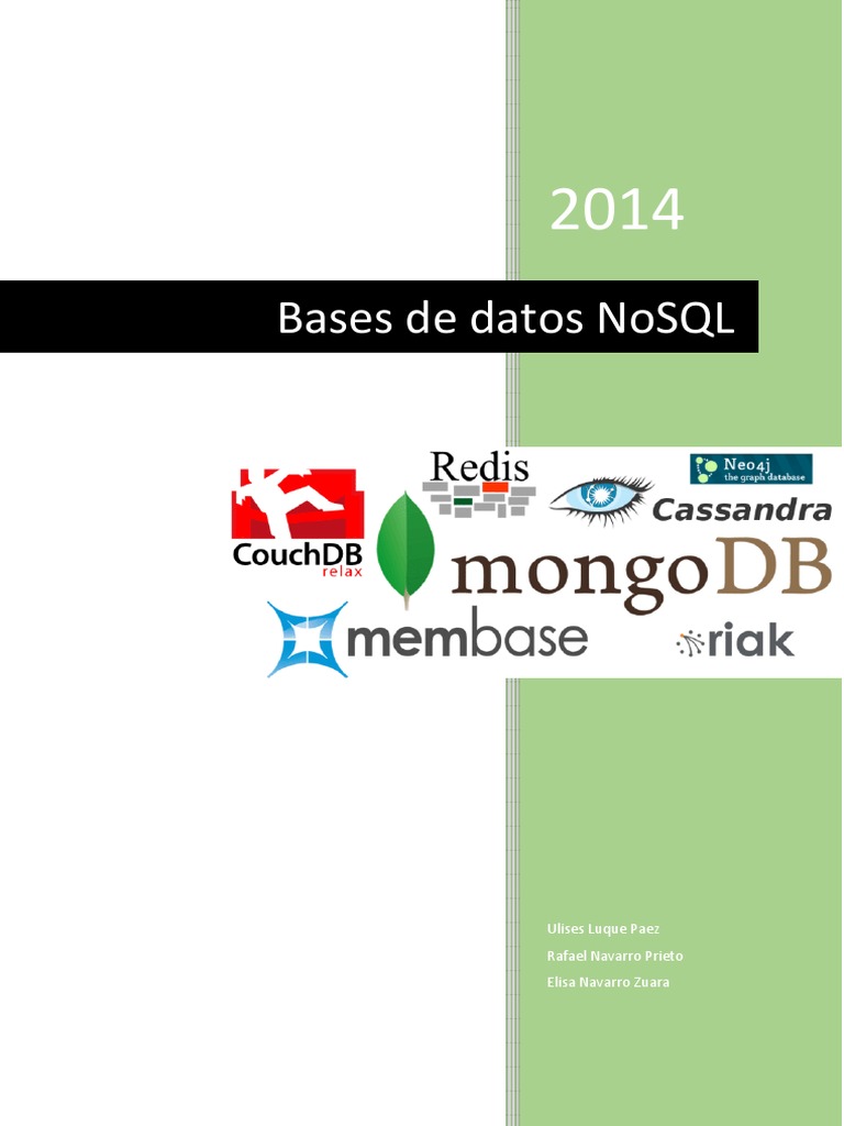 NoSQL - SGBD NoSQL | PDF | No Sql | Bases de datos