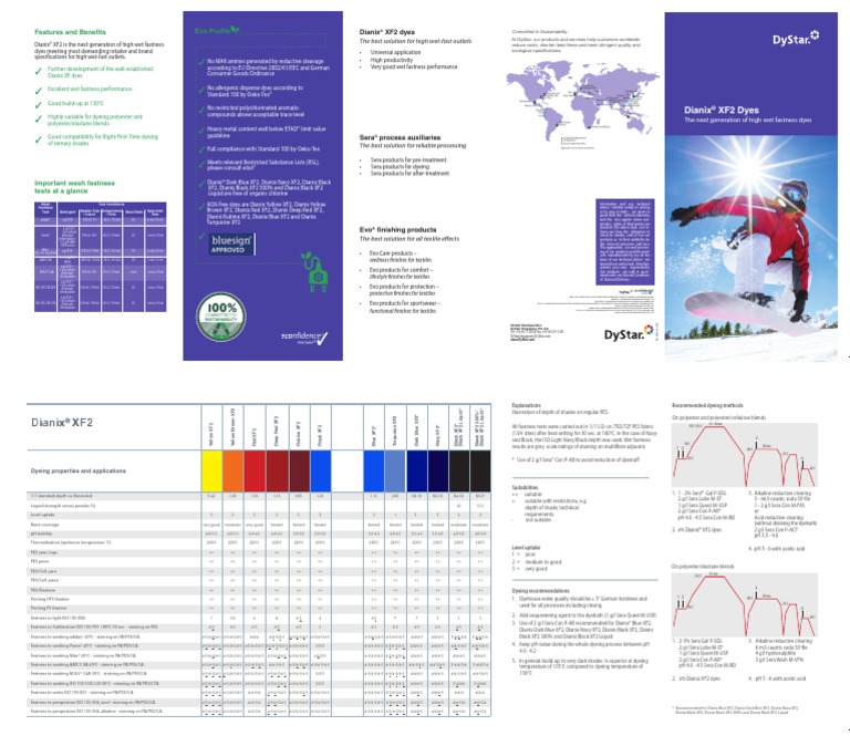 Dianix XF2 Pocket Card 2 | PDF | Materials | Chemistry