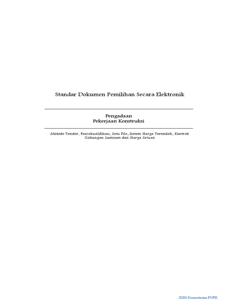 Dok. Jalan PD - Kleng-Tnh Anoe | PDF
