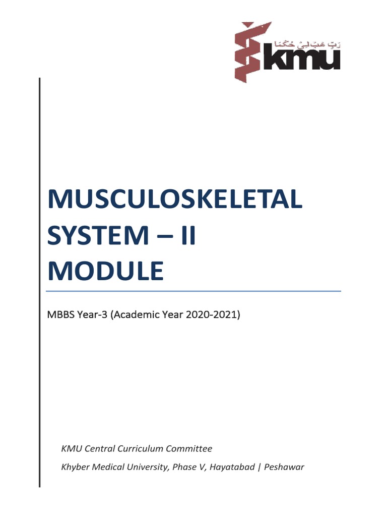 Kmu 05 MSK II Module | PDF | Arthritis | Gout