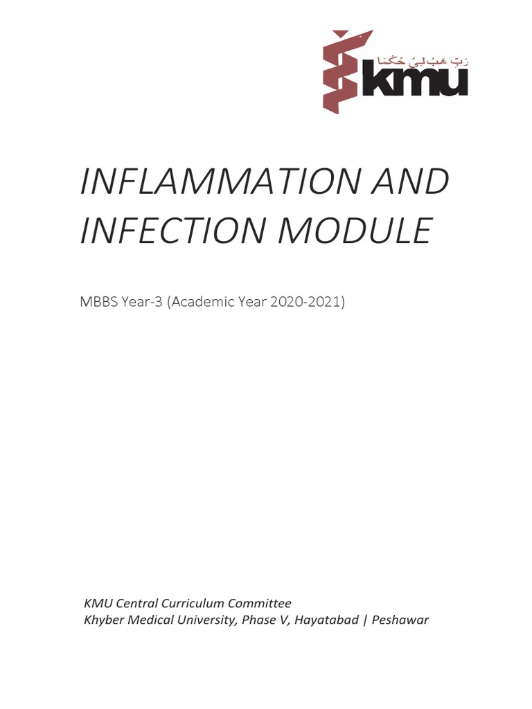Inflammation & Infection Module Overview | PDF | Nonsteroidal Anti ...