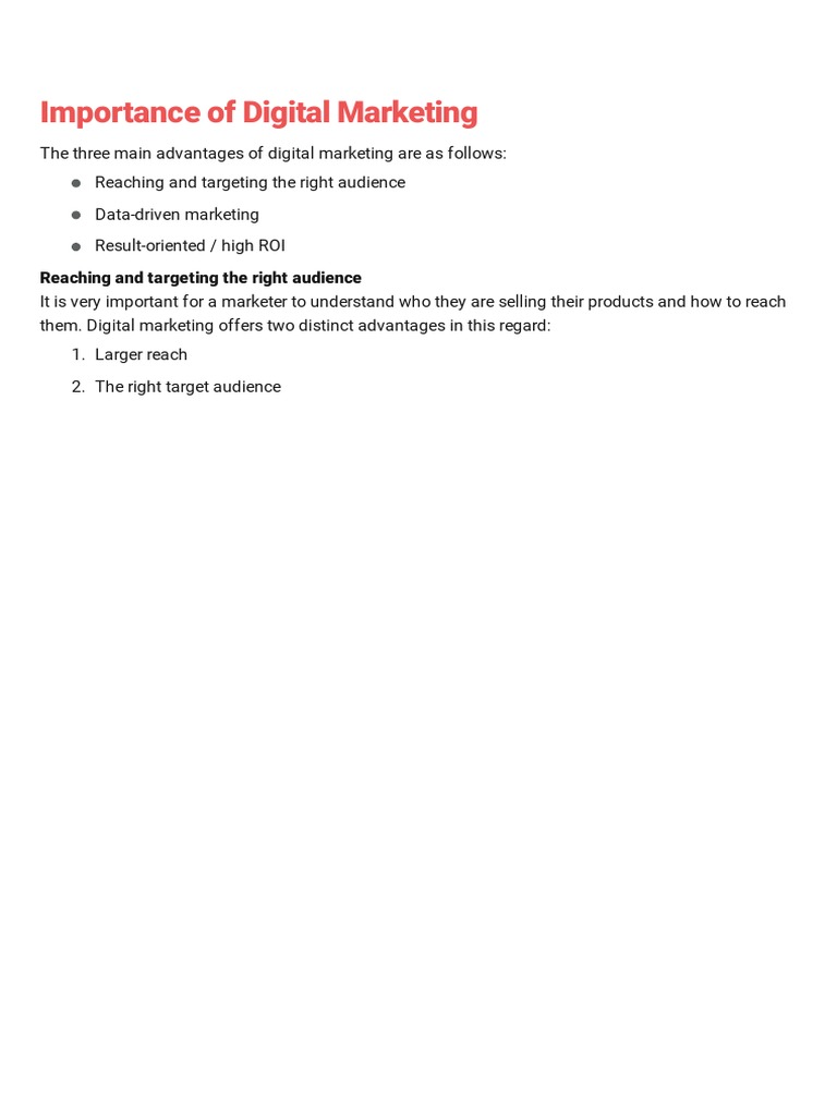 Upgrad DM - Module 3 - Digital Marketing Channels and Its Metrics | PDF ...