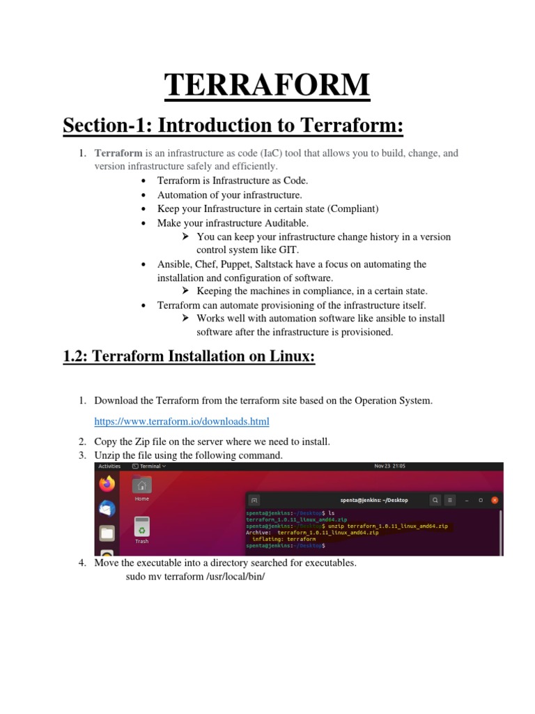 Terraform Tutorial | PDF | Computer Science | Information Technology