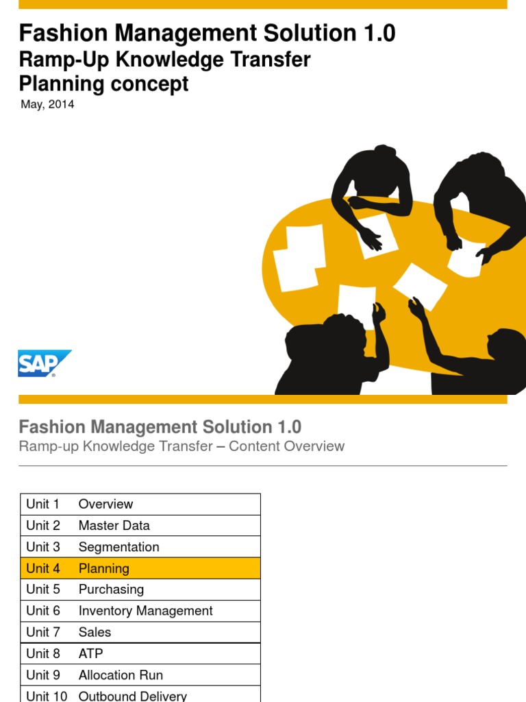 SAP FMS - Planning | PDF | Market Segmentation | Sales