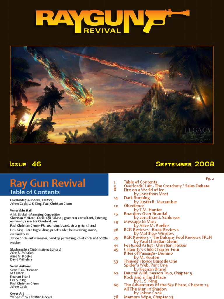 Ray Gun Revival Magazine, Issue 46 | PDF | Science Fiction | Nature