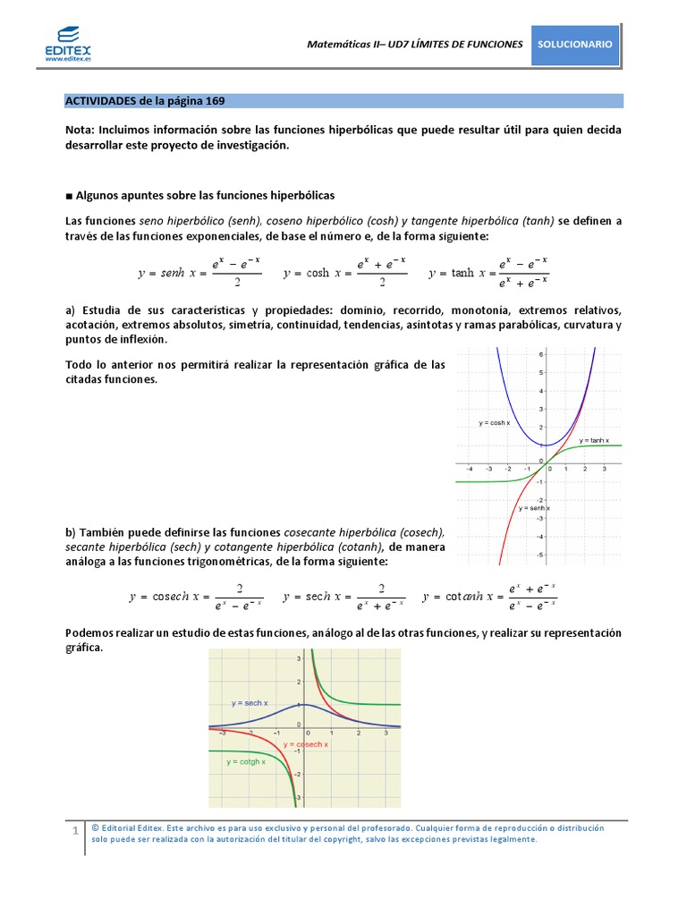 Solucionario UD7 MATII 2020 | PDF | Geometría algebraica | Conceptos matemáticos