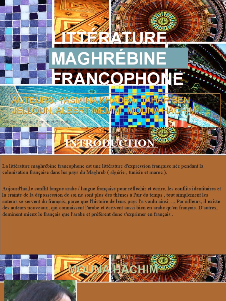 Littérature Maghrébine | PDF | Algérie