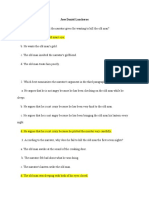 Tell-Tale Heart Test Answer Key | PDF | Narration