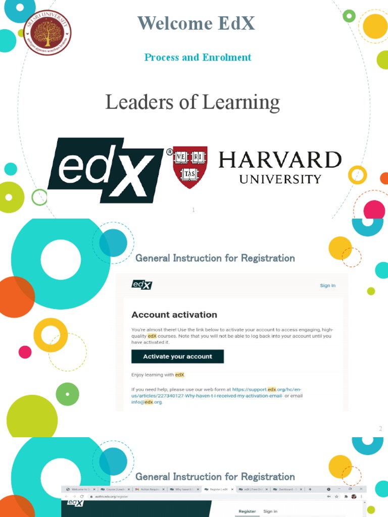 Welcome Edx: Leaders of Learning | PDF | Leadership | Learning