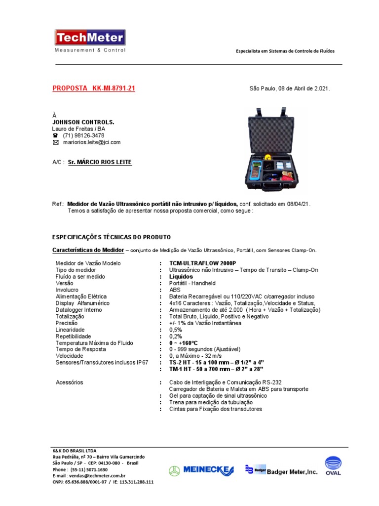 Techmeter - Kk-Mi-8791-21 - Johnson Controls | Download grátis PDF ...