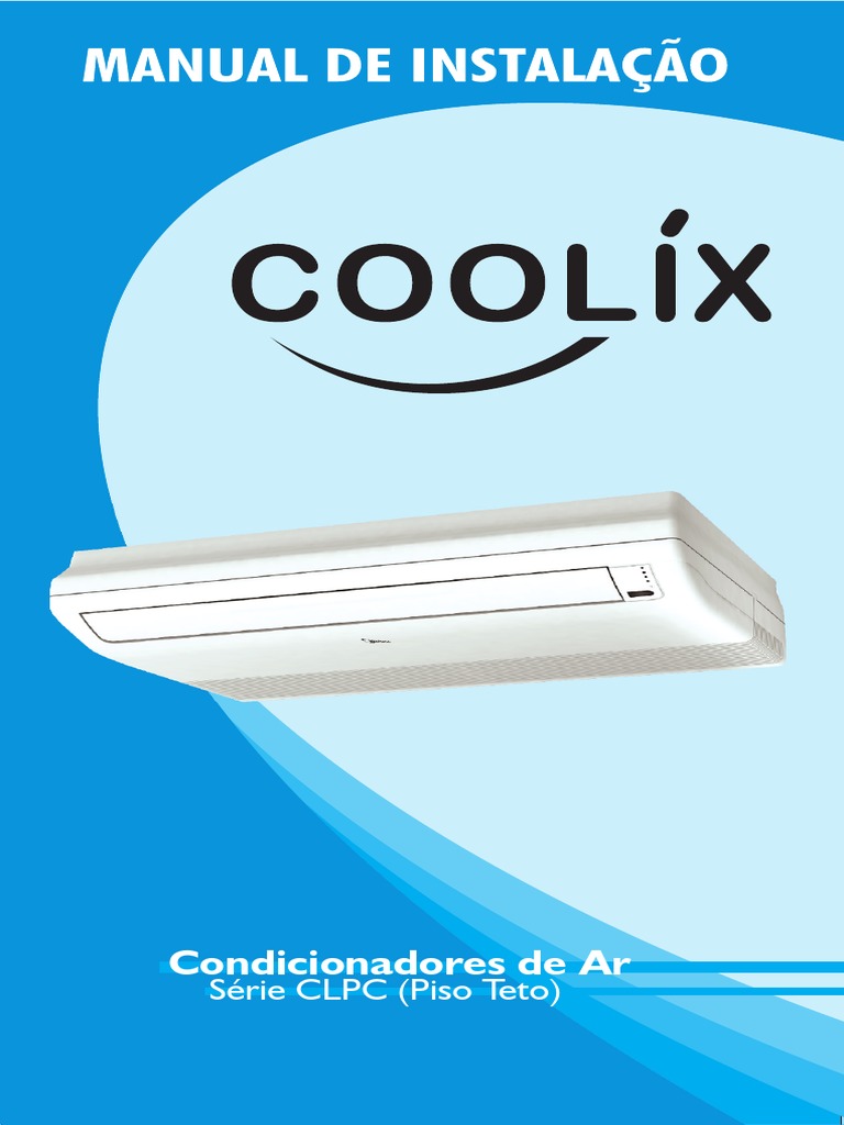 COOLIX PISO-TETO 18K A 60k | PDF | Bomba | Ar condicionado