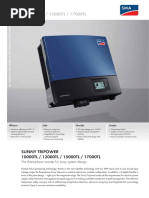 Fronius Symo Spec Sheet | PDF | Power Inverter | Mains Electricity