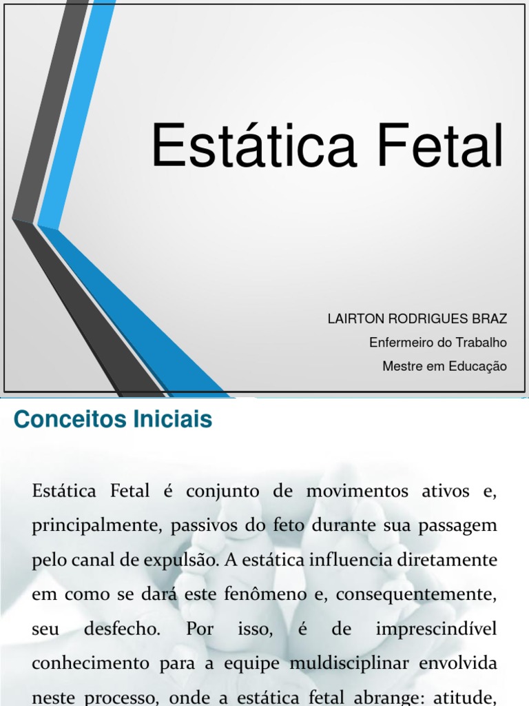 Estática Fetal | PDF | Pélvis | Parto