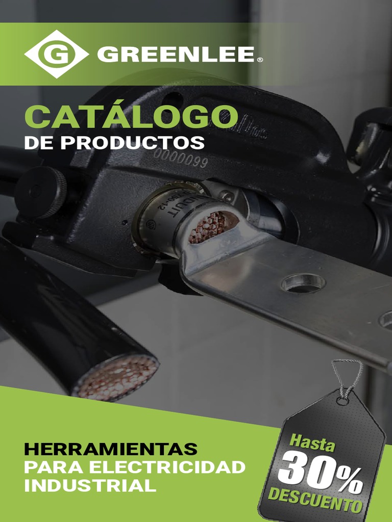 Catálogo Greenlee 2021 | PDF | Acero | Cobre