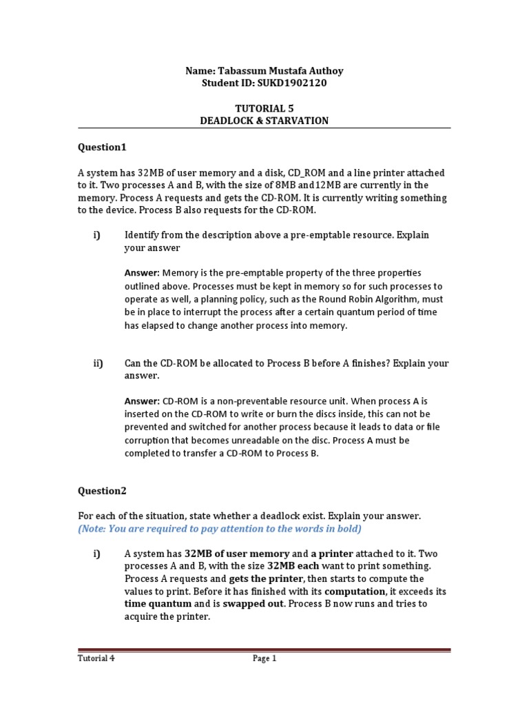 Tutorial 5 Pdf Process Computing Computer File 1714
