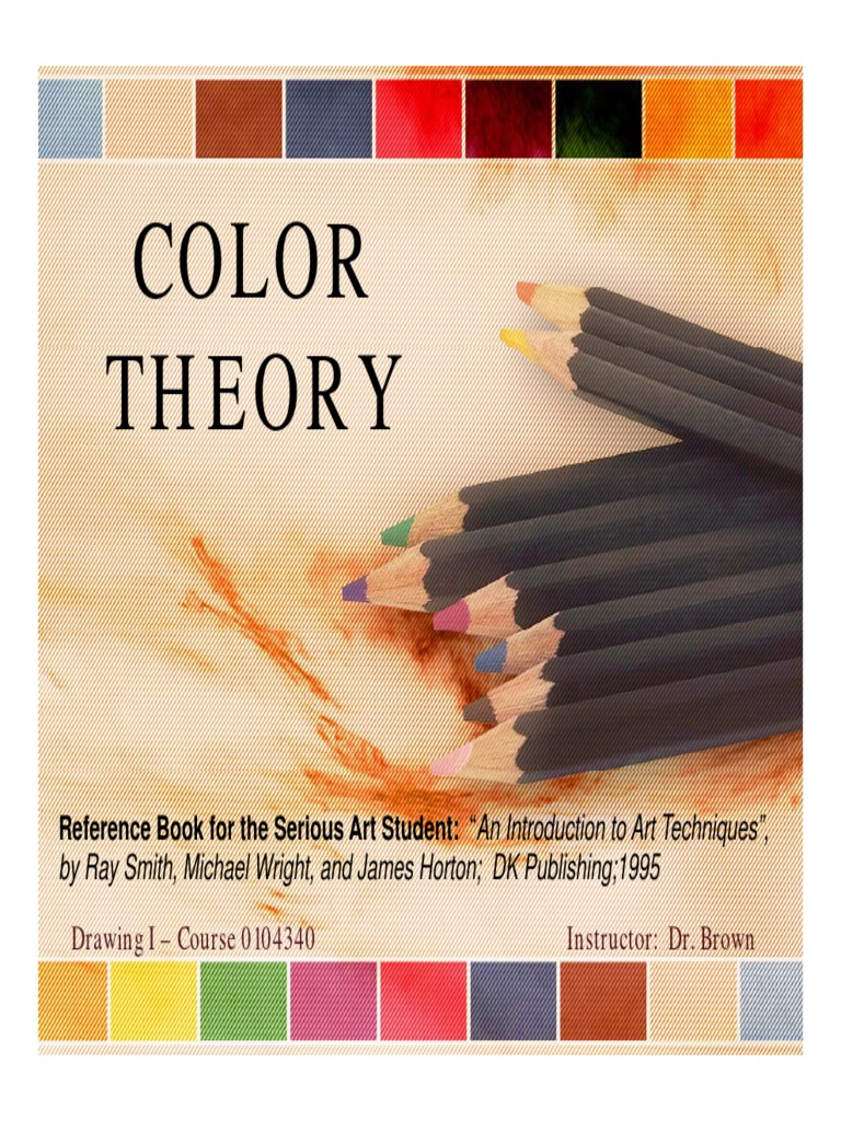 Color Theory: Reference Book For The Serious Art Student: "An ...