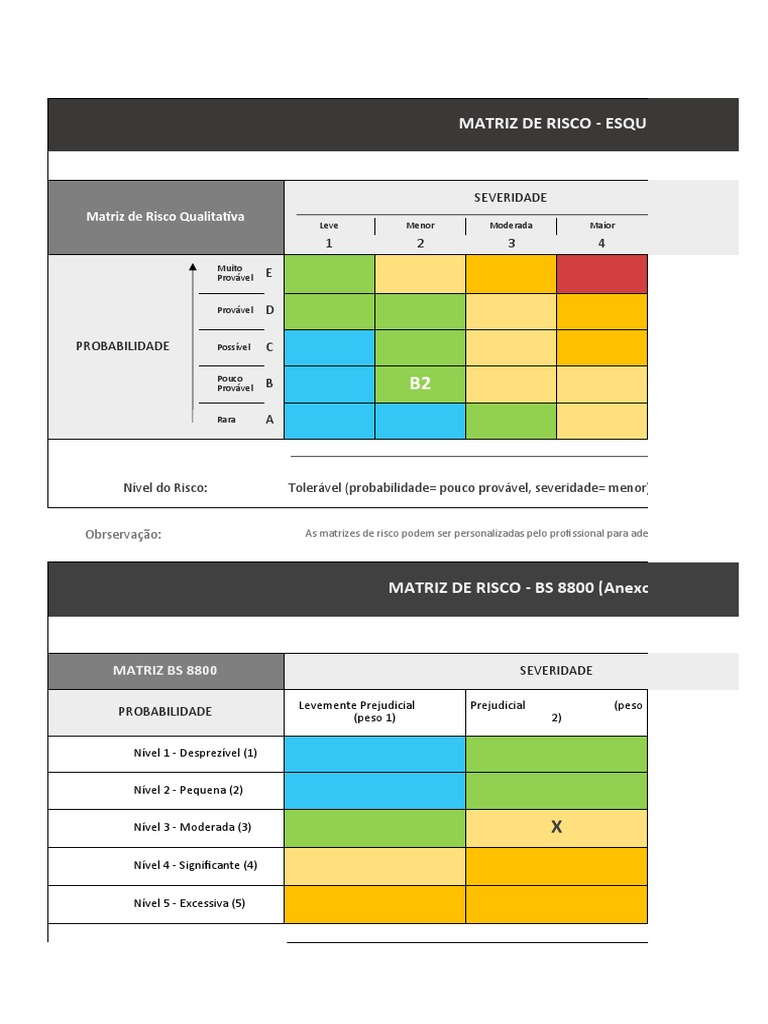 Matriz de Risco | PDF | Ciências da Saúde | Medicina Clínica