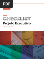 Checklist Projeto Executivo PDF | PDF | Projeto arquitetônico | Arquitetura