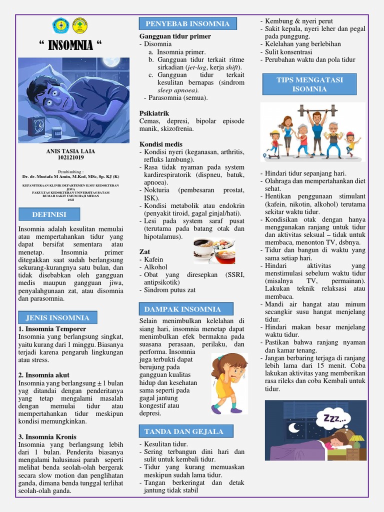 Leaflet Insomnia | PDF