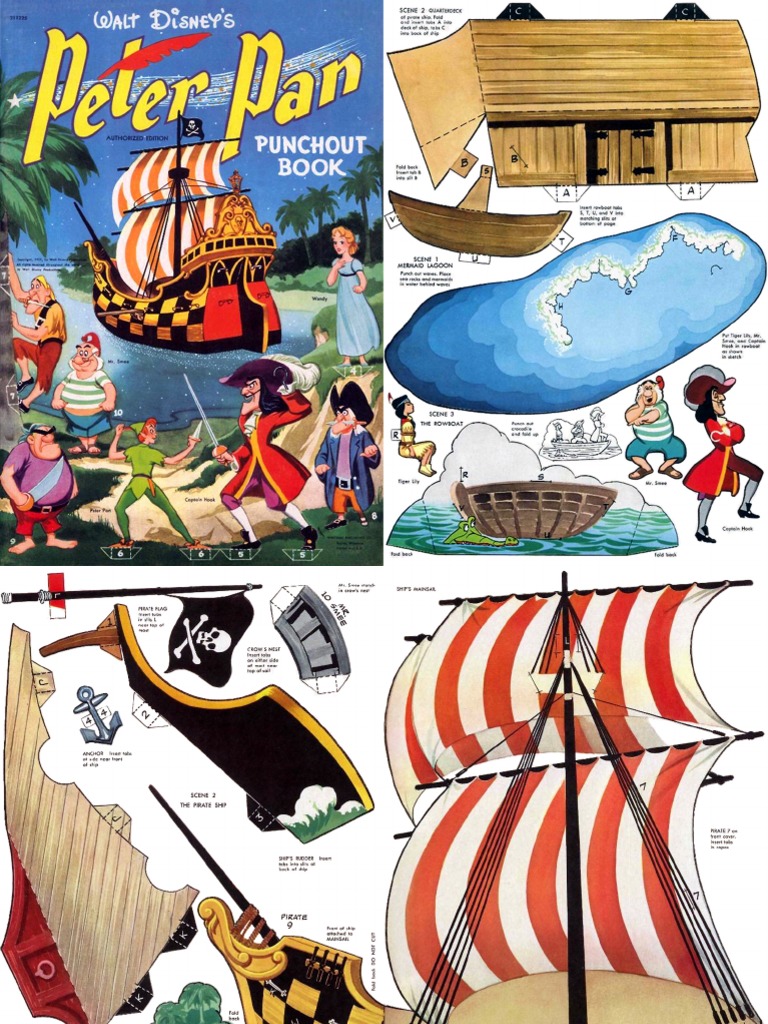 Peter Pan Punchout - Papercraft | PDF