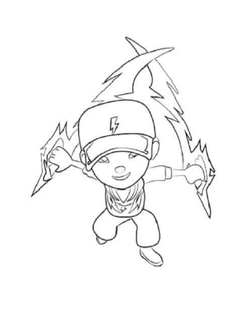 Mewarnai Boboiboy | PDF