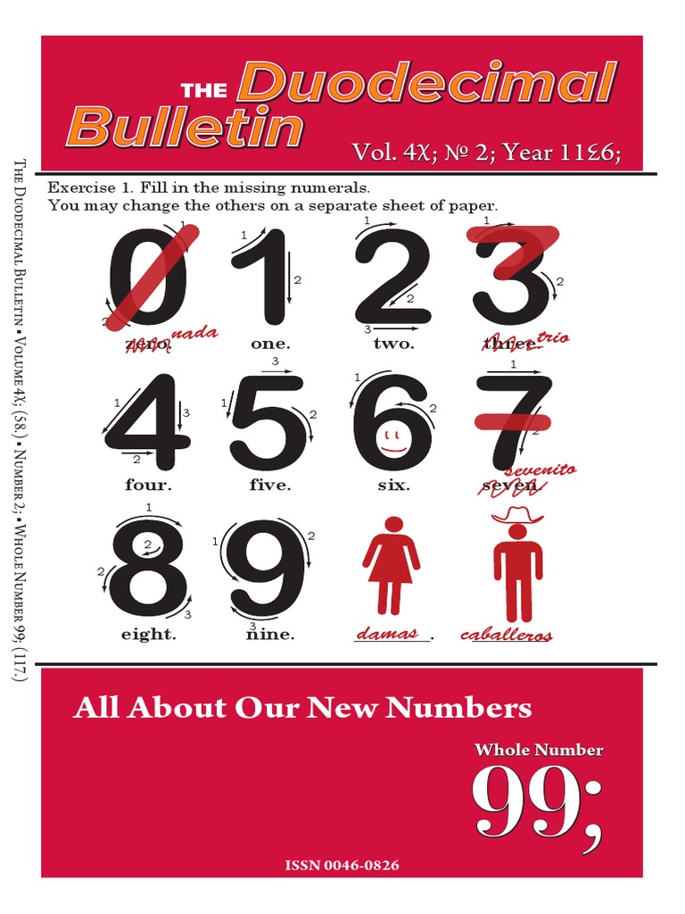 Duodecimal Bulletin | PDF | Algorithms | Typefaces