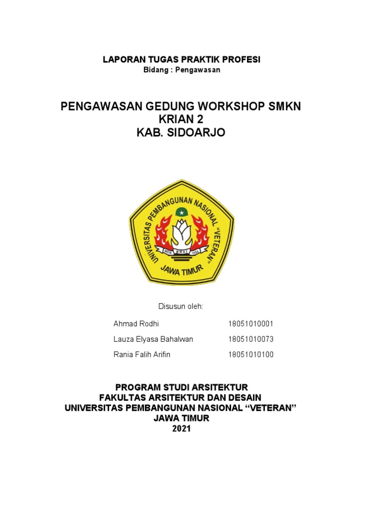 Draft Bab 1 2 Magang | PDF