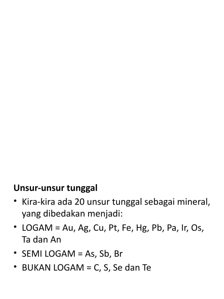 8 Jenis Mineral | PDF