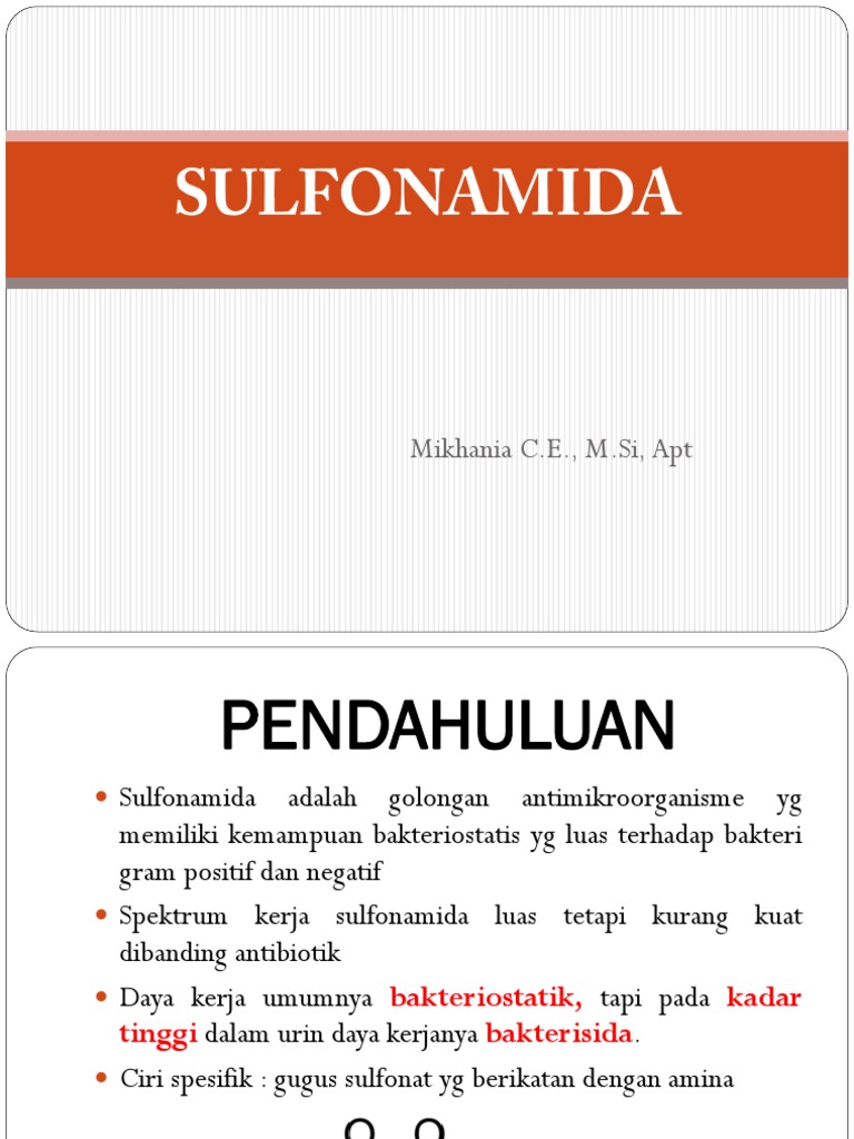 6 (2) Sulfonamida | PDF