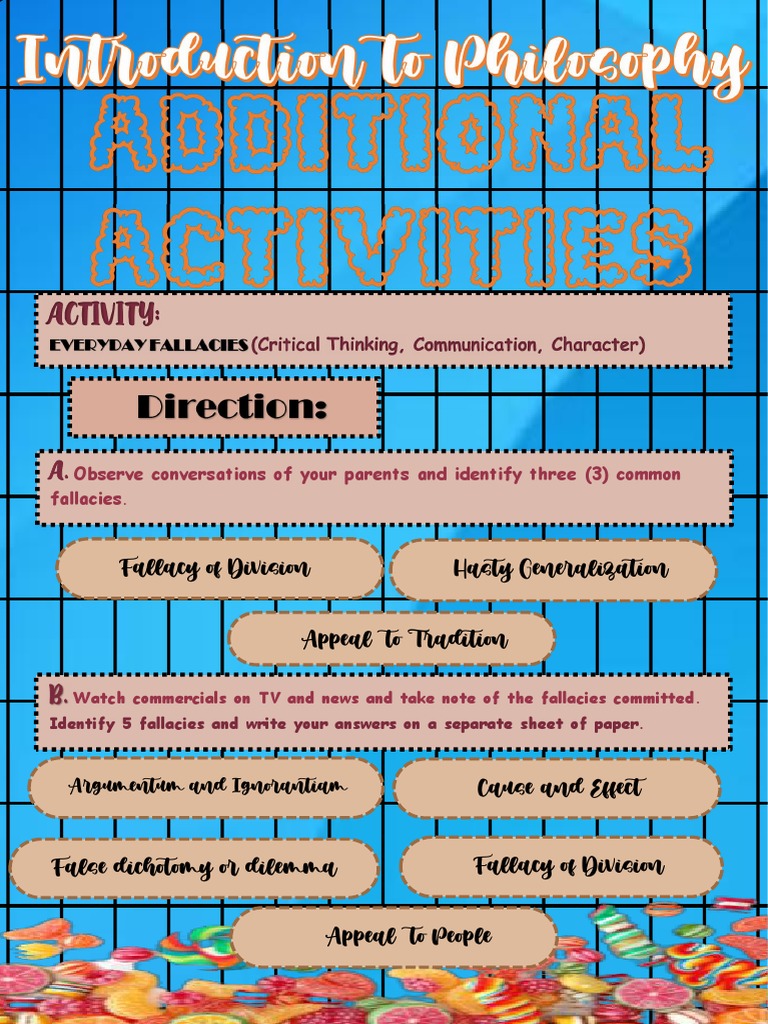 Fallacy of Division Hasty Generalization Appeal To Tradition | PDF