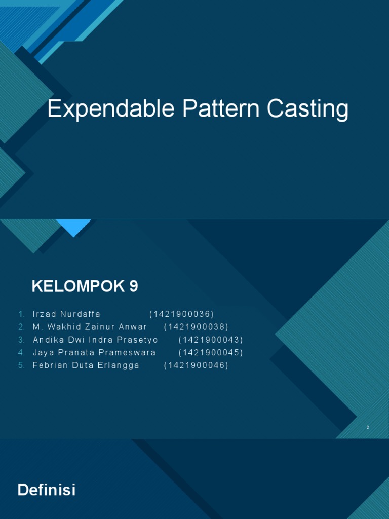Expandable Pattern Casting NEW | PDF