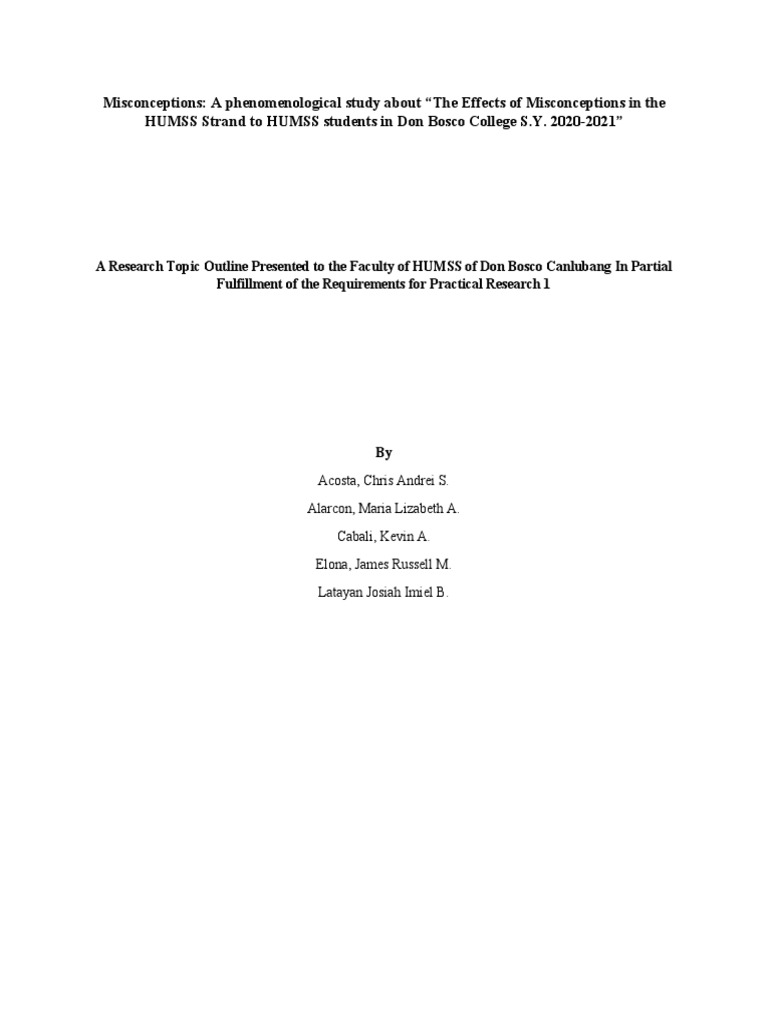 Chapter 1 Research | PDF | Teachers | Humanities