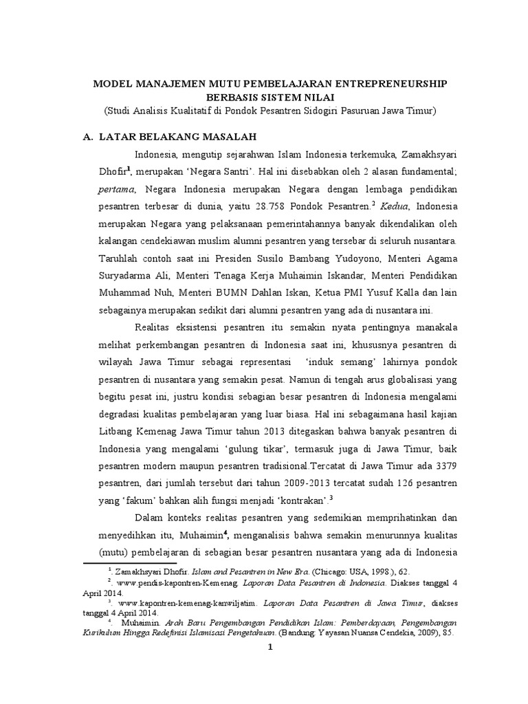 2 - CONTOH PROPOSAL Riset MPI | PDF