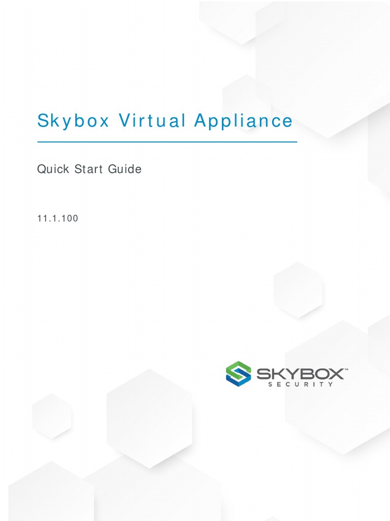 Skybox Virtual Appliance Quick Start Guide | PDF | Transport Layer ...