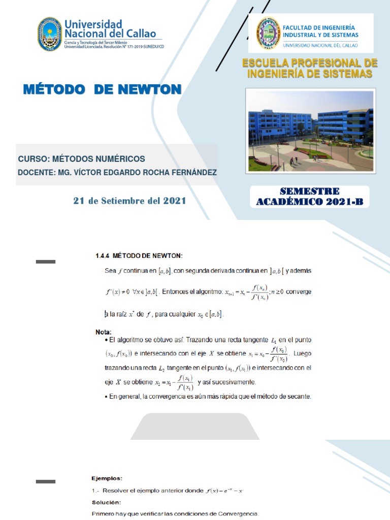 Metodos Numericos Semana 3 | PDF Metodos Numericos Semana 3 | PDF