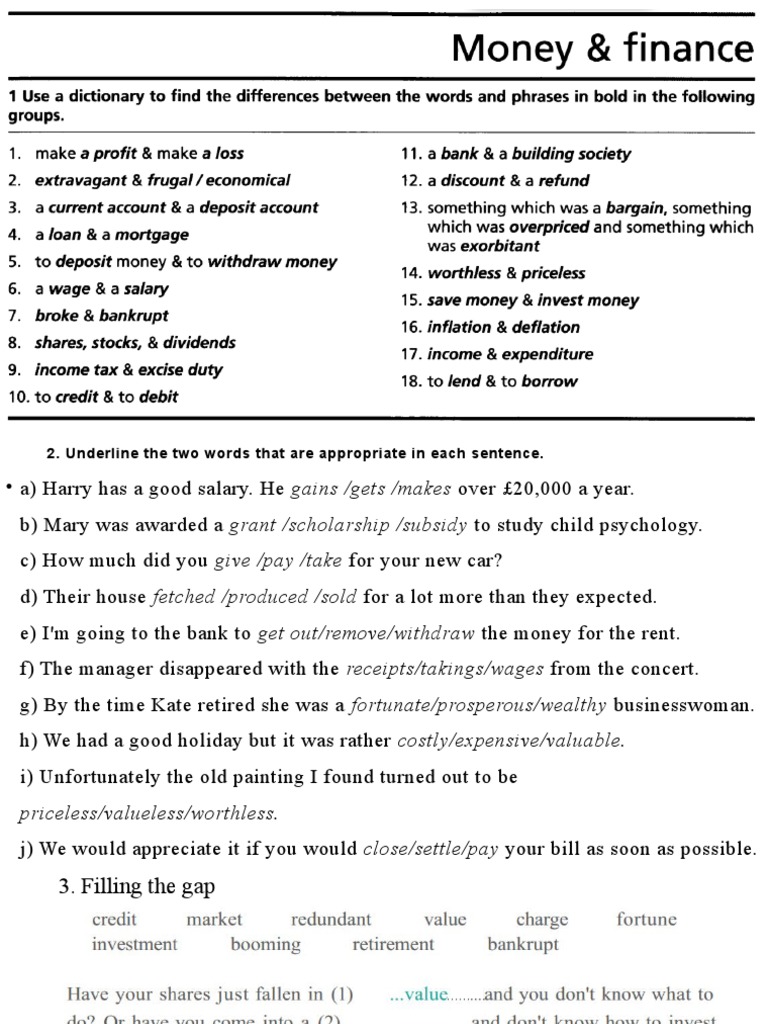 Advanced Language Practice | PDF