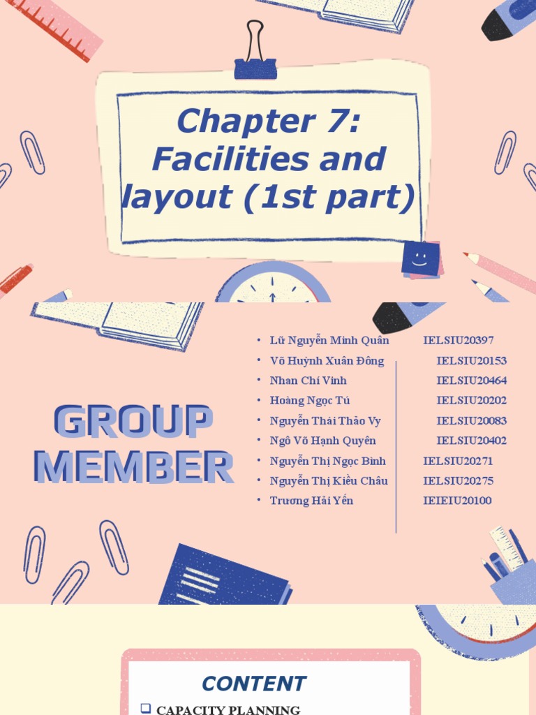 Chapter 7 - Facilities and Layouts - 1ST Part | PDF | Page Layout | Walmart