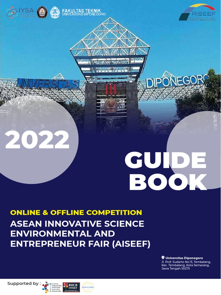 Guide Book: Asean Innovative Science Environmental and Entrepreneur Fair (Aiseef) | PDF