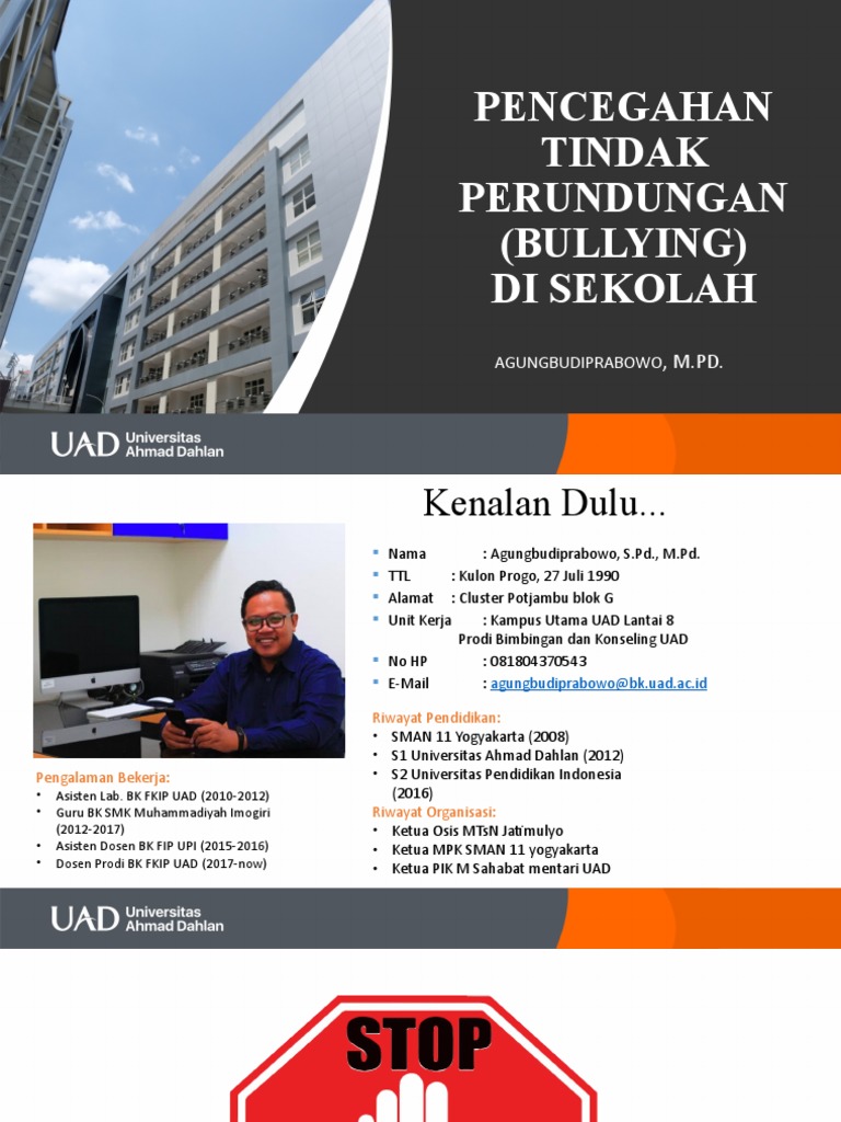 Stop Bullying SMK Muhim | PDF