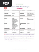 Sol Fee Receipt | PDF